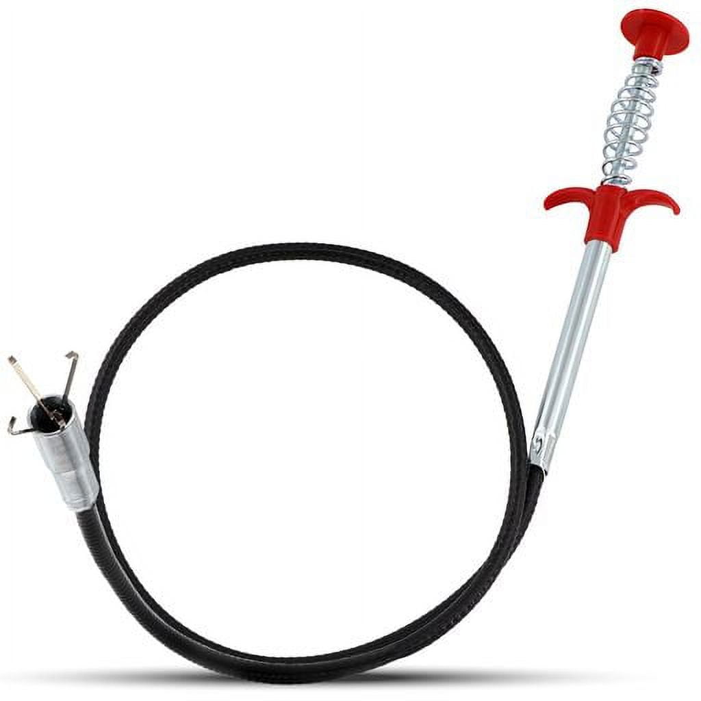 Ram-Pro 22" Flexible Grabber & Drain Unclogger - Snake Clog Remover for ...
