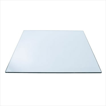 Free Shipping! 24" Square Clear Tempered Glass Table Top By Spancraft ...
