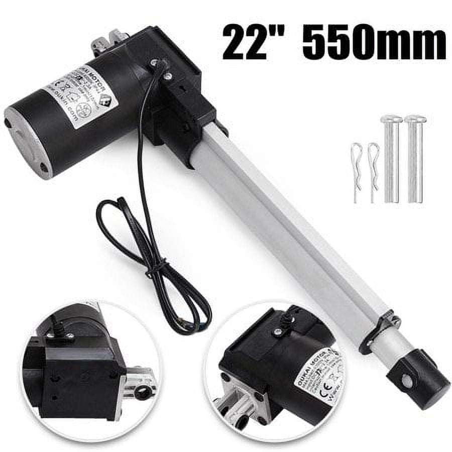 22" Stroke Linear Actuator DC 12V Electric Motor 6000N Water-proof ...