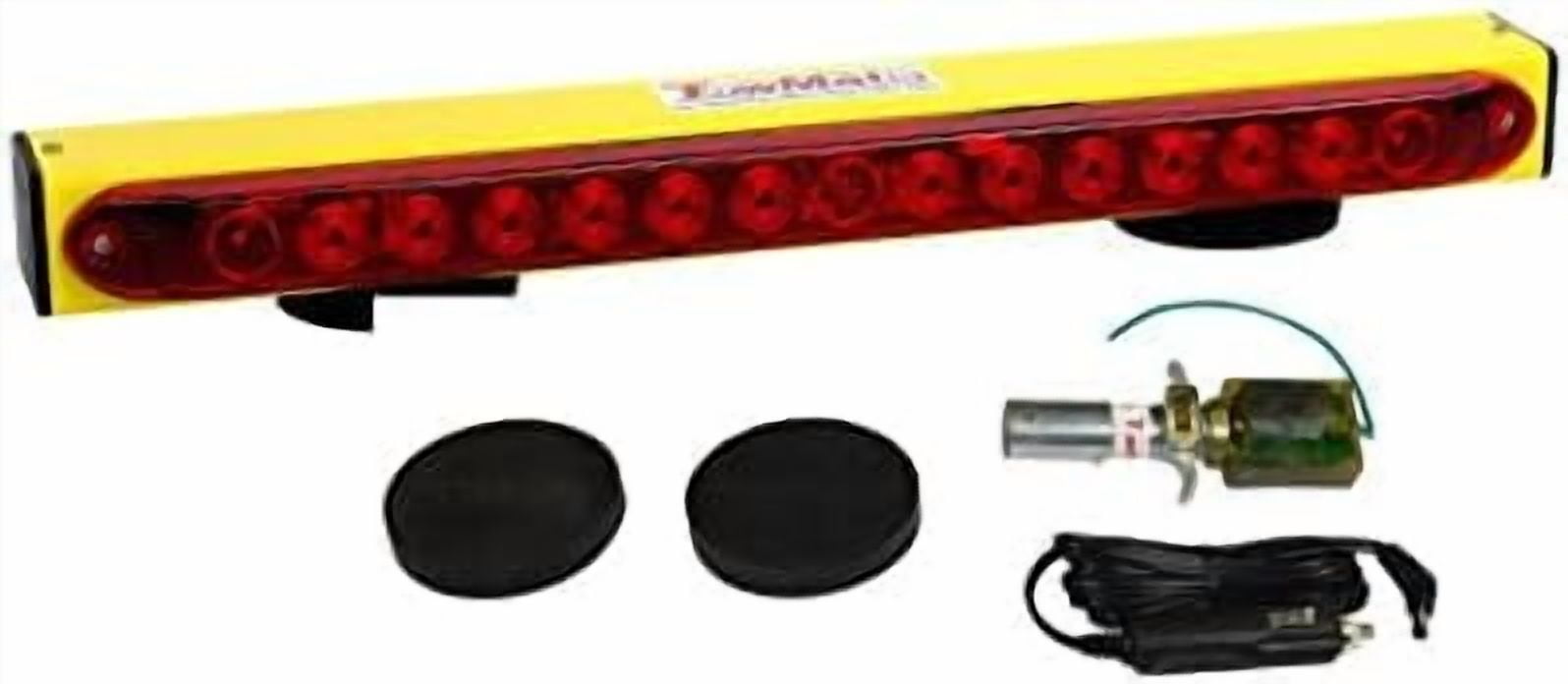 22’’ Sun Light Wireless Tow Light Bar with 7 Pin RV Style Transmitter ...