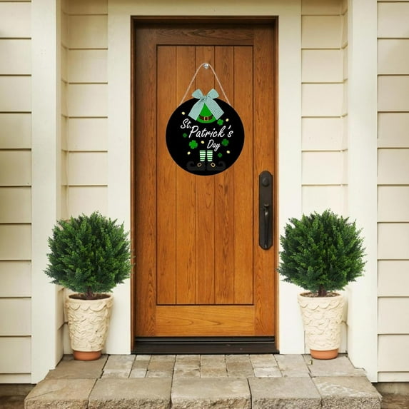 22''T Artificial Cedar Topiary Ball Tree 2 Pack, Outdoors Artificial ...