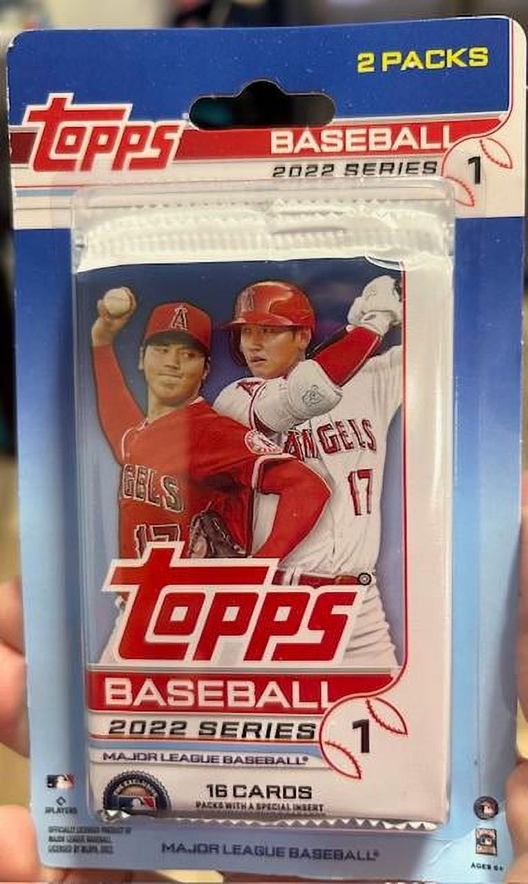 22 TOPPS SERIES 1 BASEBALL WALMART BLISTER - Walmart.com