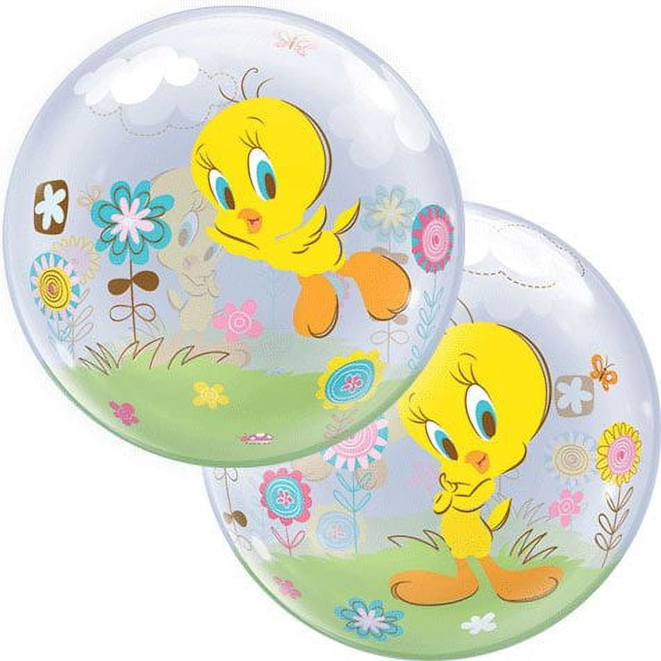 22" Tweety Our Little World Bubble Balloon - Walmart.com