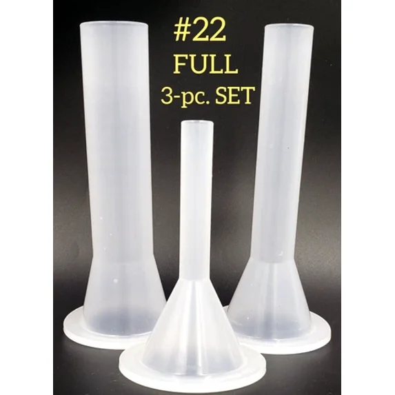 #22 Universal Sausage Stuffing Stuffer Tube 3 Piece Set For Meat ...