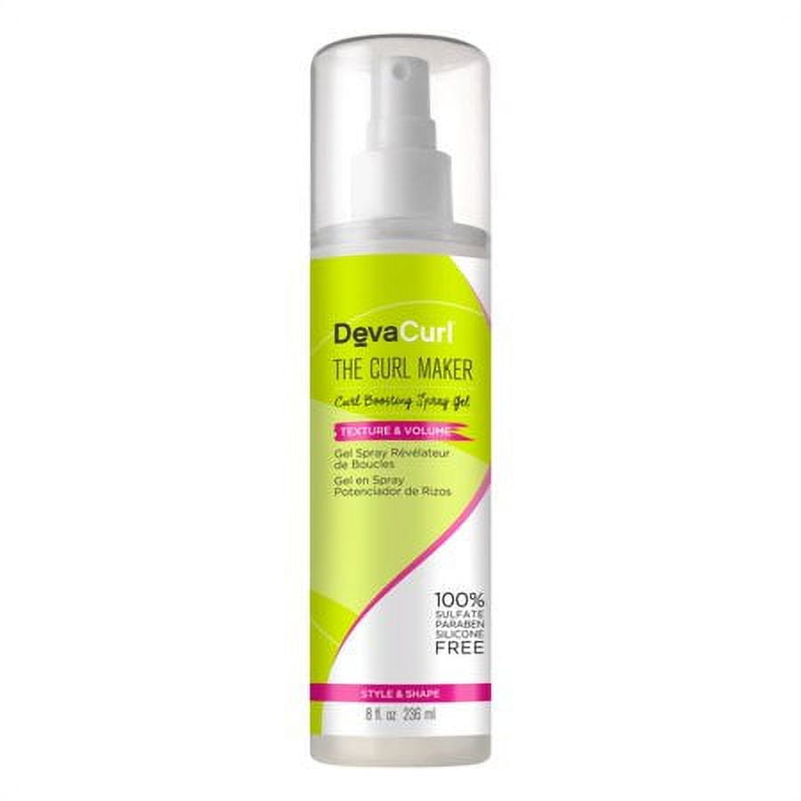 ($22 Value) Devacurl The Curl Maker Curl-Boosting Spray Hair Gel, 8 Oz ...