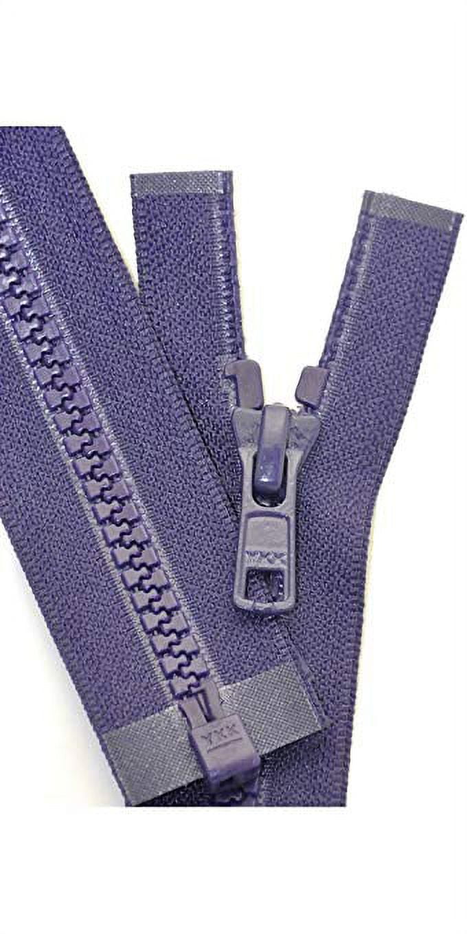 22" Vislon Jacket Zipper, YKK #5 Molded Plastic Separating - Medium ...