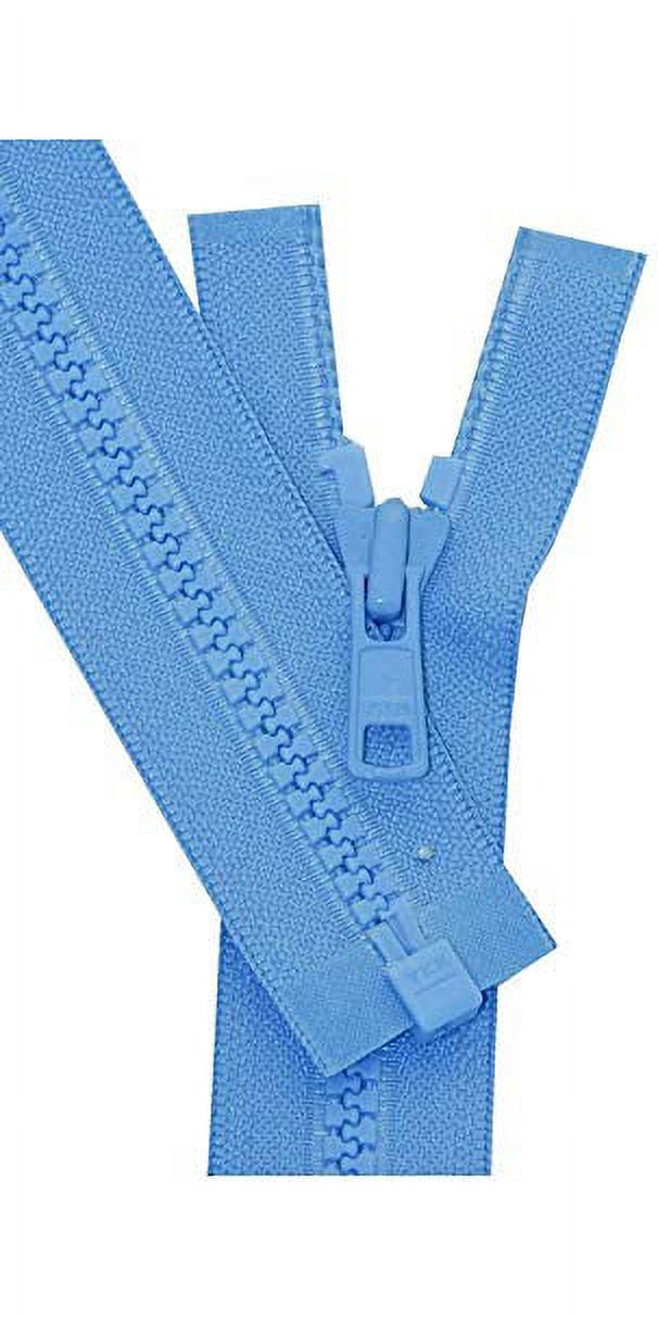 22" Vislon Jacket Zipper, YKK #5 Molded Plastic Separating - Medium ...