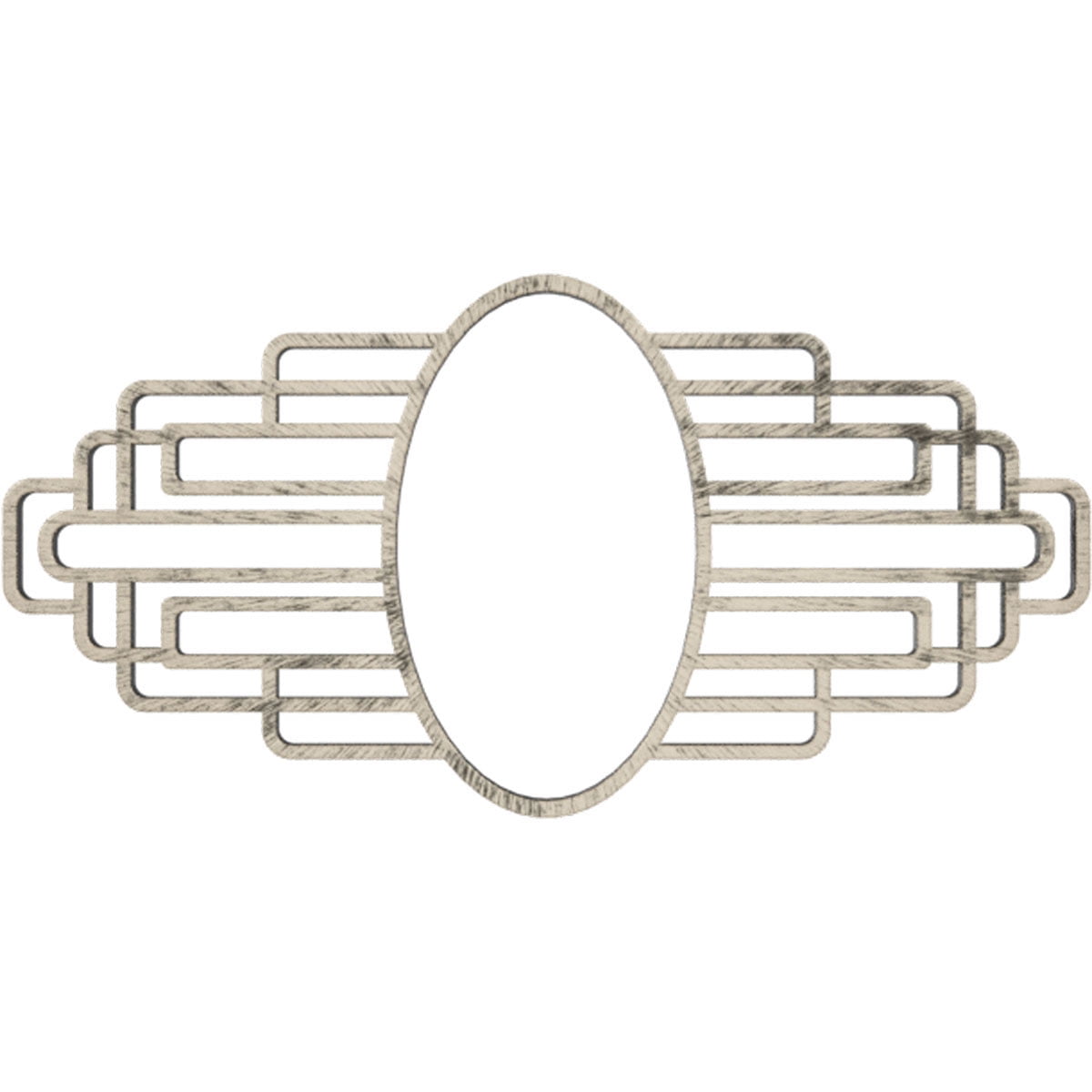 22"W x 11"H x 10 3/8"IH x 6"IW x 3/4"P Elizabeth Architectural Grade ...