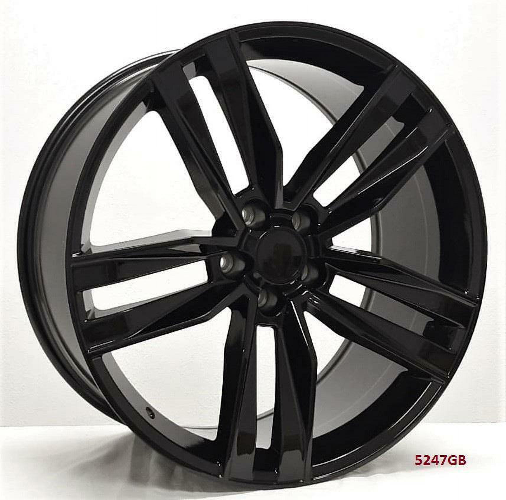 22" WHEELS FOR CHEVY CAMARO LS, SS COUPE 2015-17 (staggered 22x8.5/10 ...