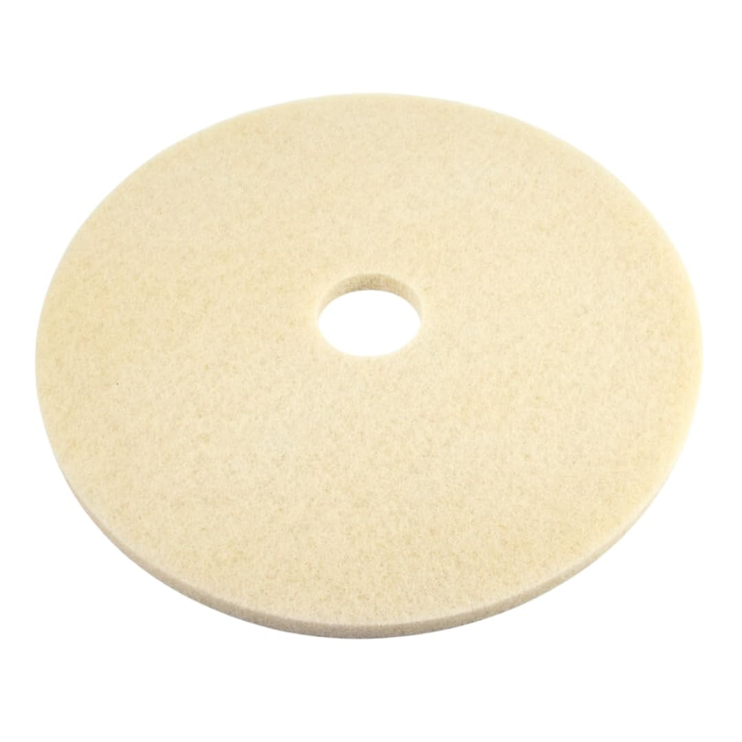 22" White Burnishing Pad (Pack of 5) (White) - Walmart.com