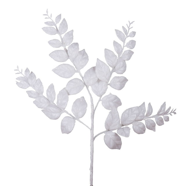 22" White Glit Honey Locust Spray 12/Bg - Walmart.com
