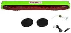 22" Wireless LED Tow Light Bar - Lime Green, Magnetic Mount, Battery ...