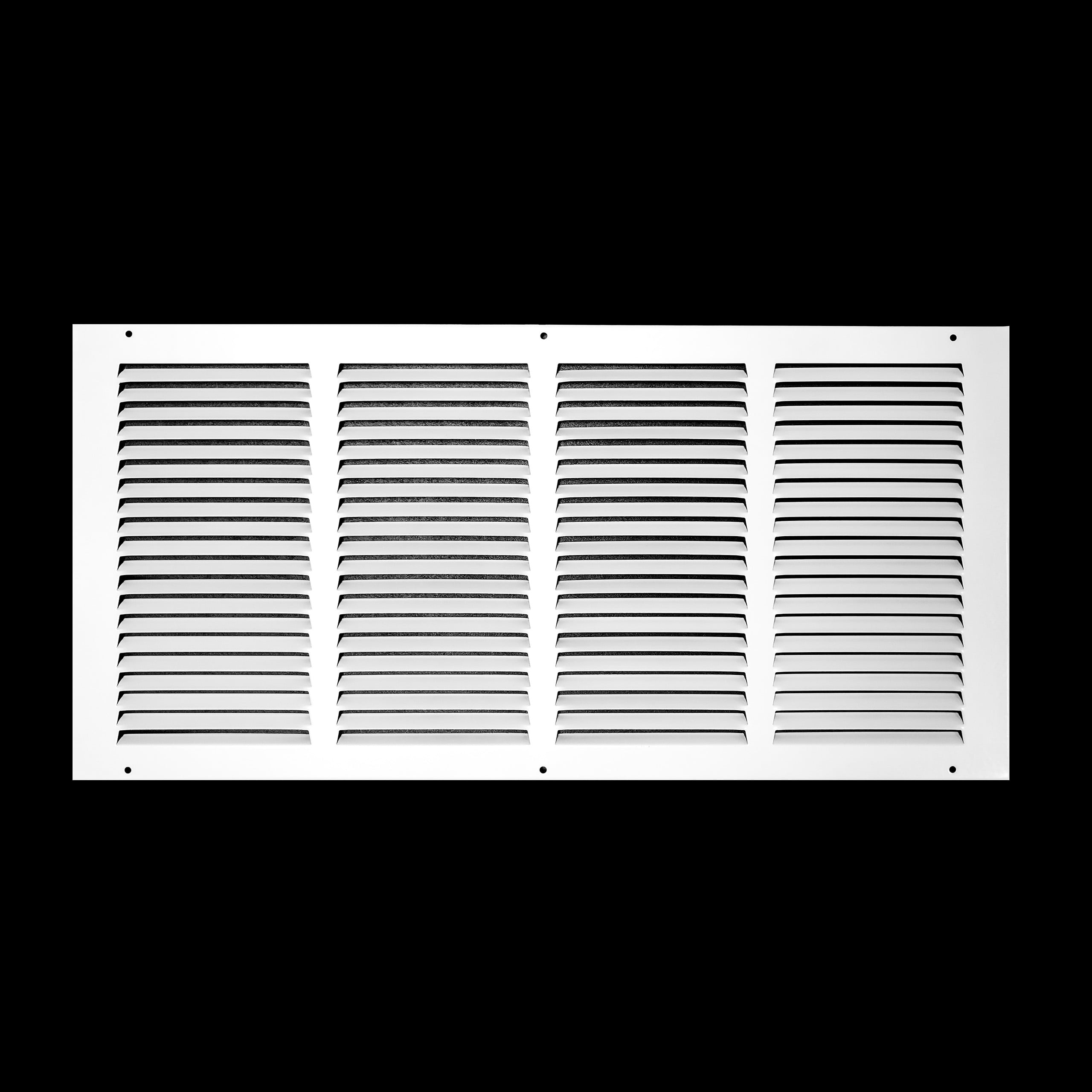 22" X 10" Steel Return Air Grille | HVAC Vent Cover Grill for Sidewall ...