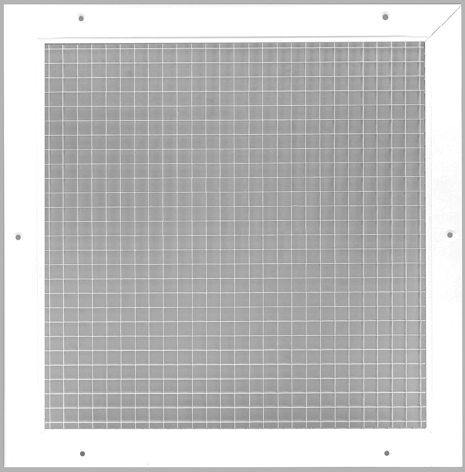 22" X 22" Cube Core Eggcrate Return Air Grille - Aluminum Rust Proof ...