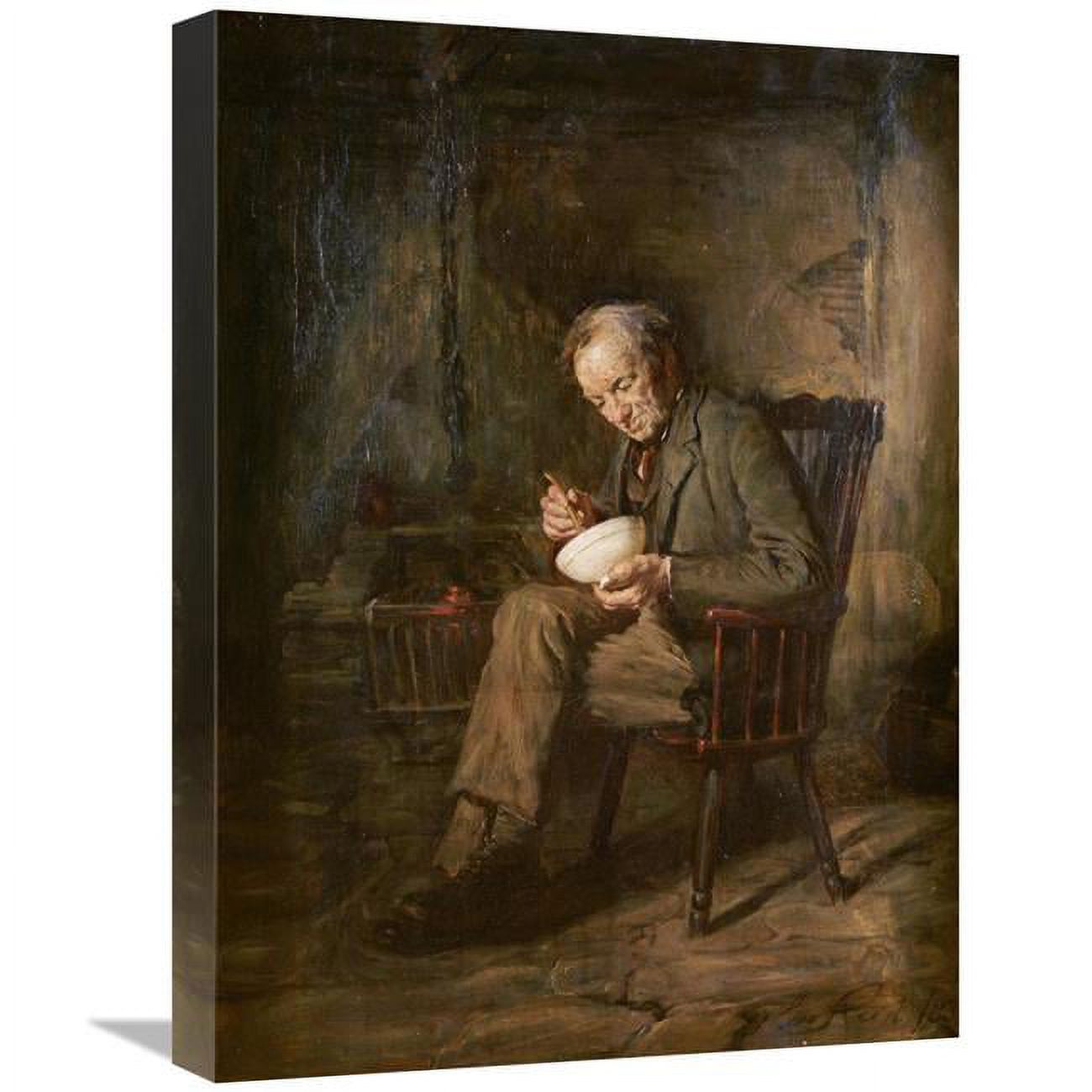 22 in. A Meal of Porridge Art Print - Sir George Reid - Walmart.com