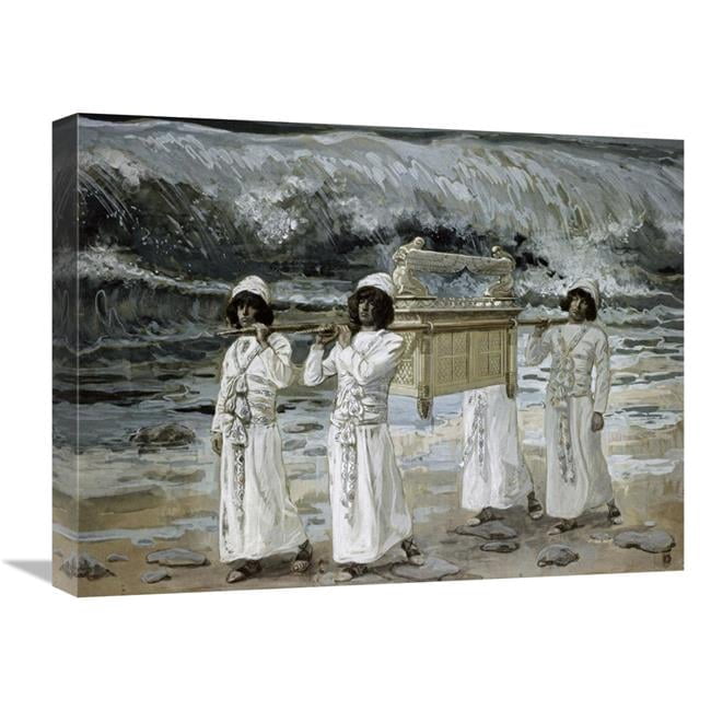 22 in. Ark Passes Over the Jordan Art Print - James Tissot - Walmart.com