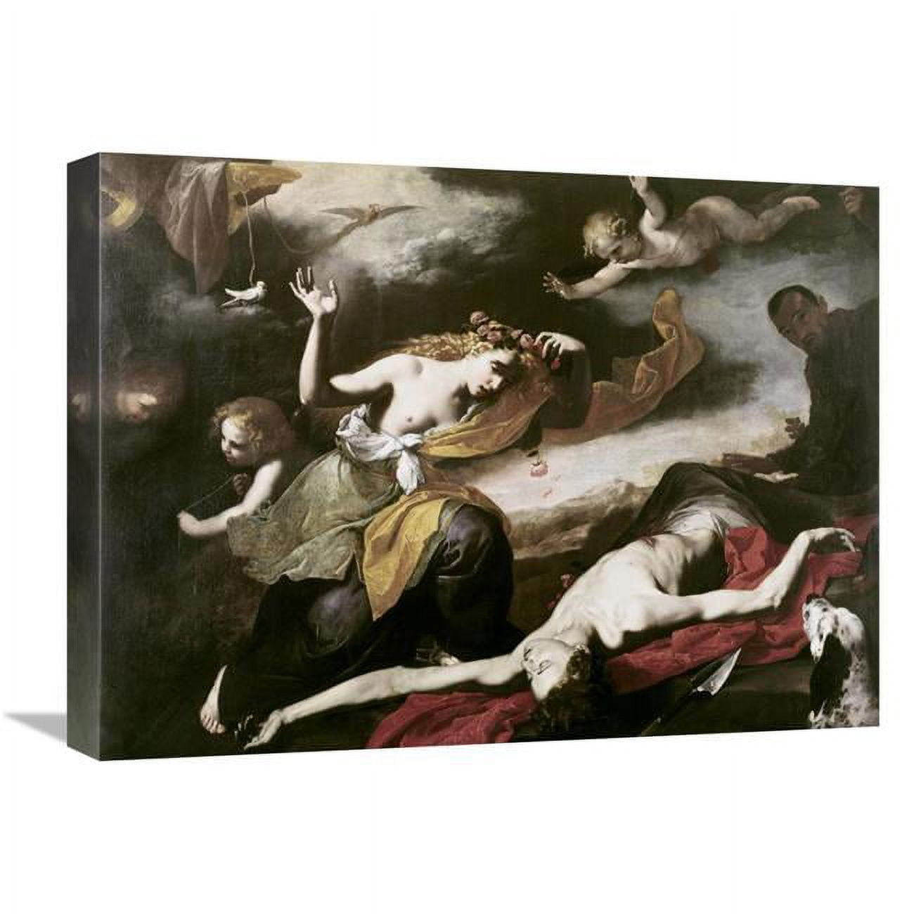 22 in. Death of Adonis Art Print - Jusepe De Ribera - Walmart.com