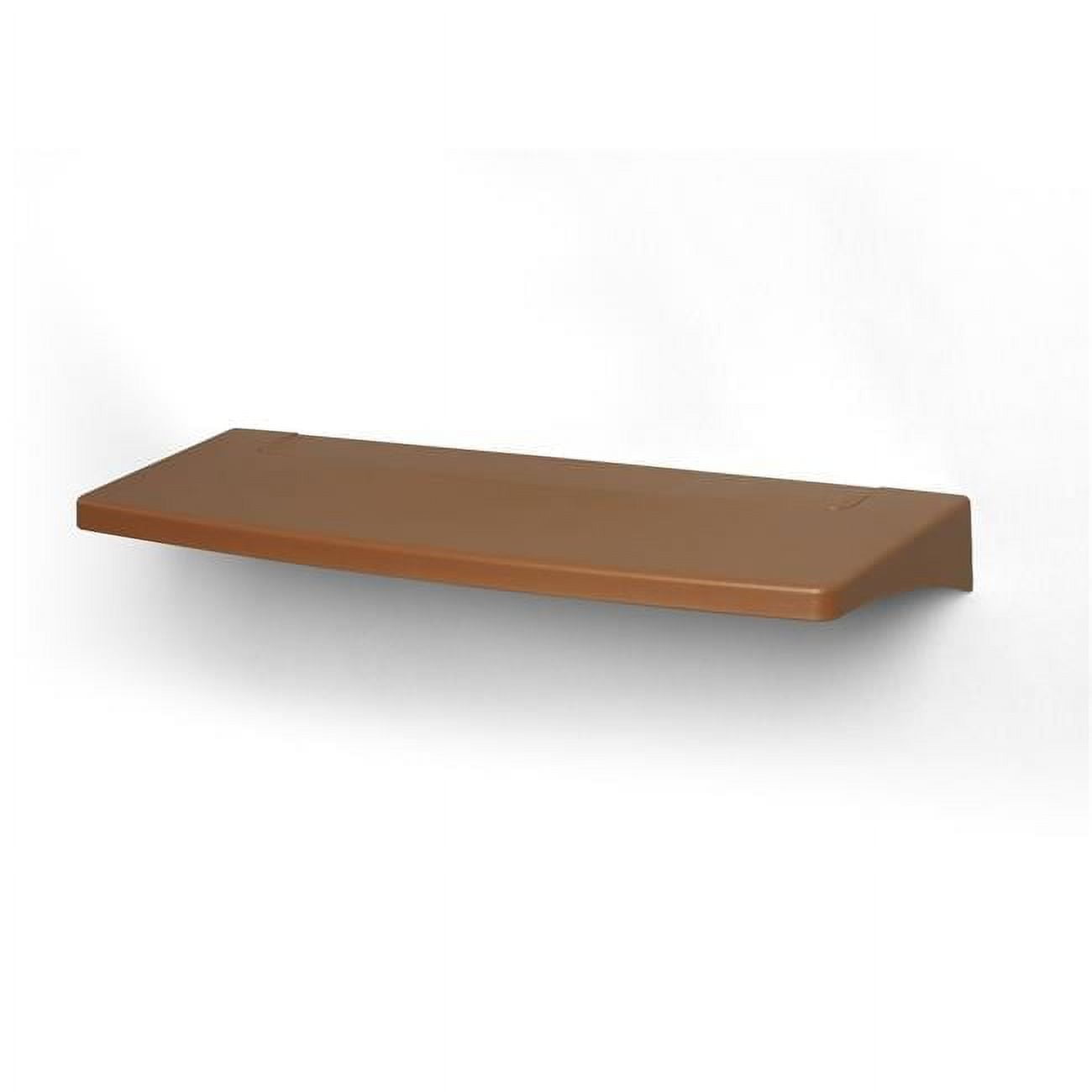 22 in. Folding Shelf, Brick - Walmart.com