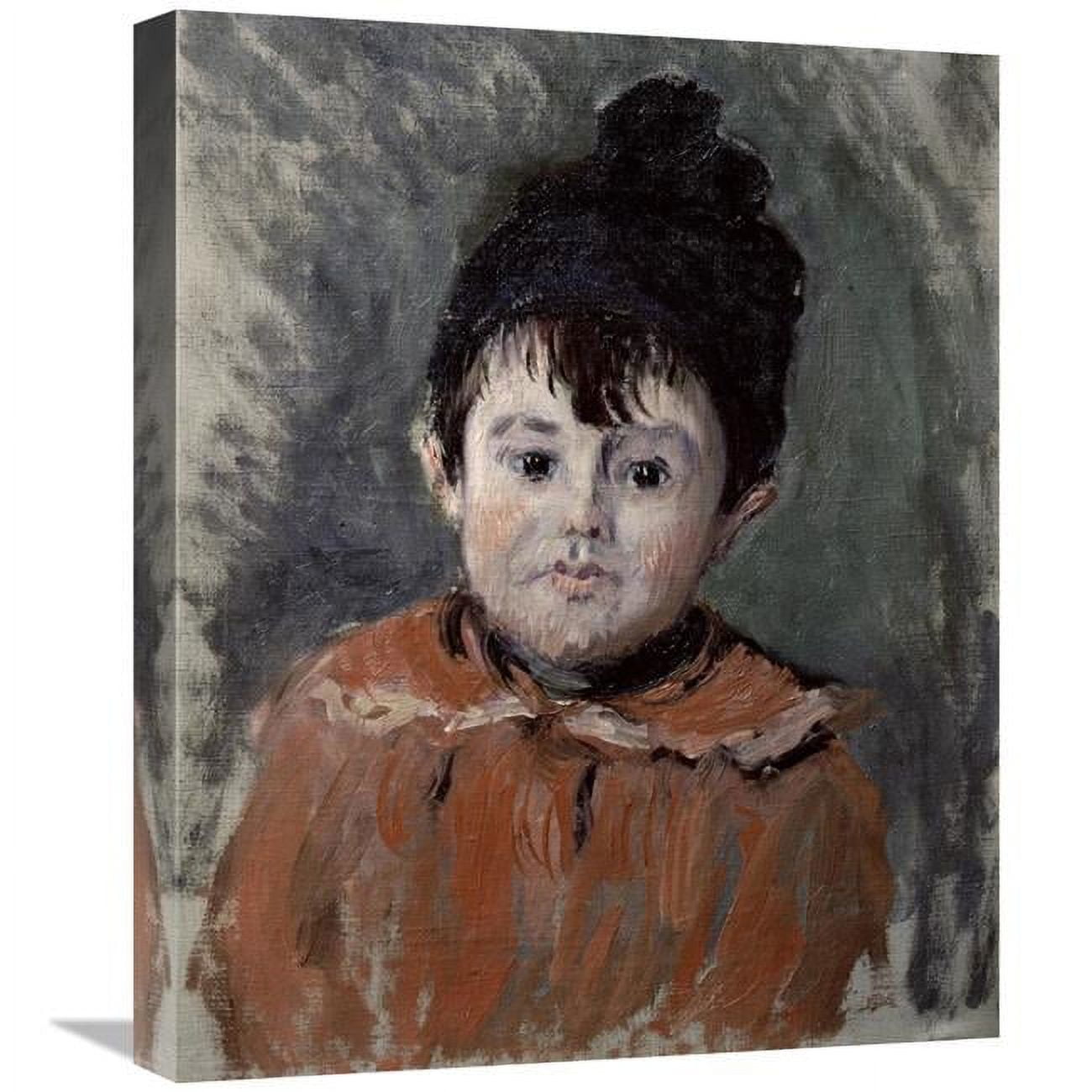 22 in. Michel Monet in a Pompom Hat, 1880 Art Print - Claude Monet ...