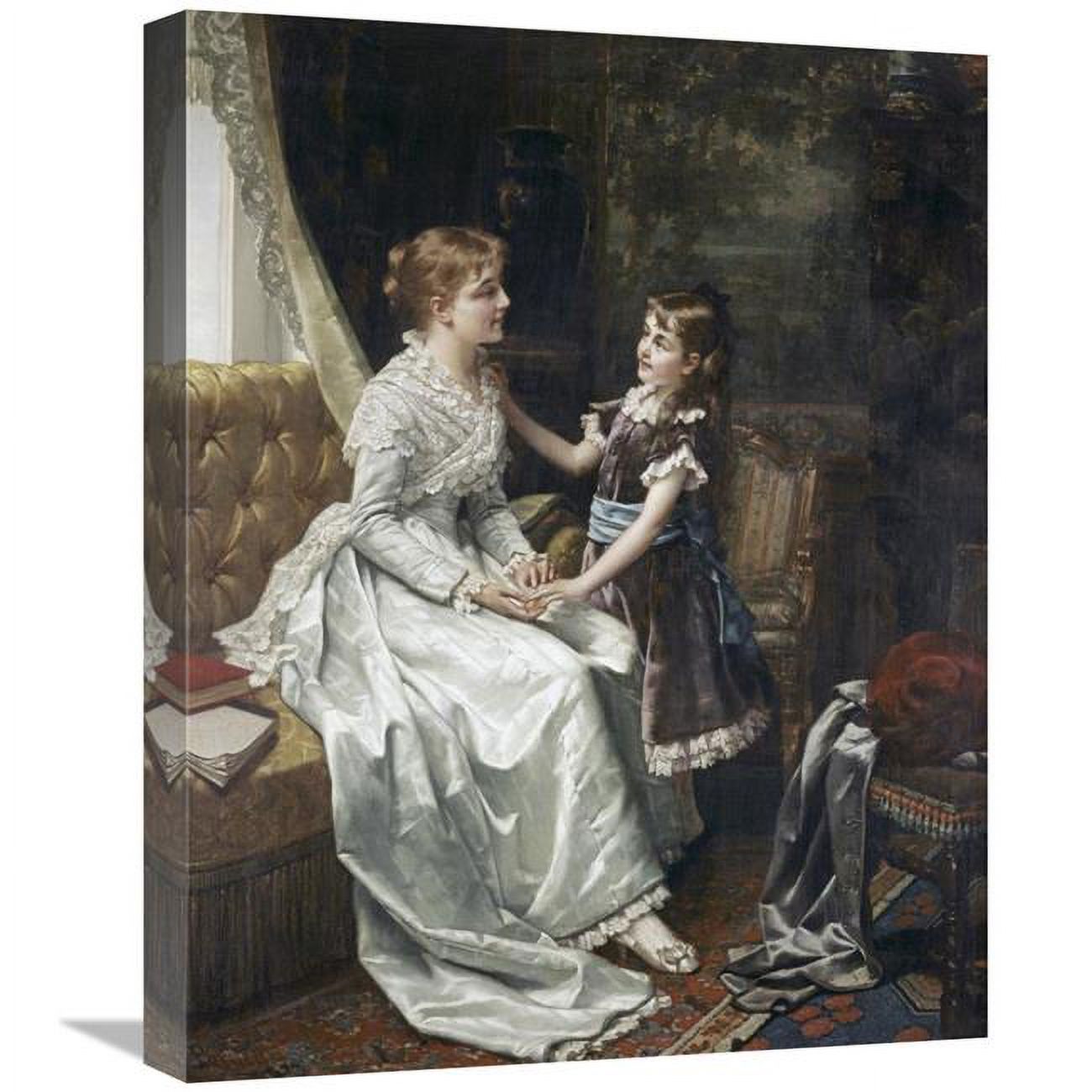 22 in. Morning Room Art Print - Jon Frederick Pieter Portielje ...