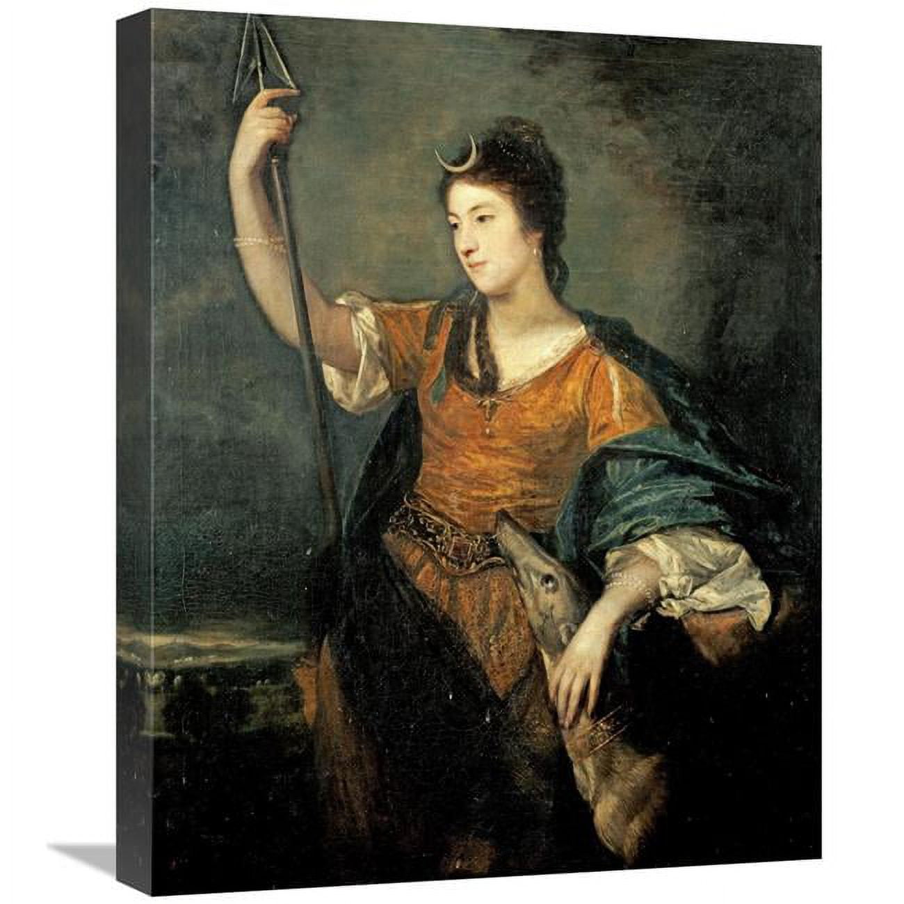 22 in. Portrait of Lady Anne Dawson Art Print - Sir Joshua Reynolds ...