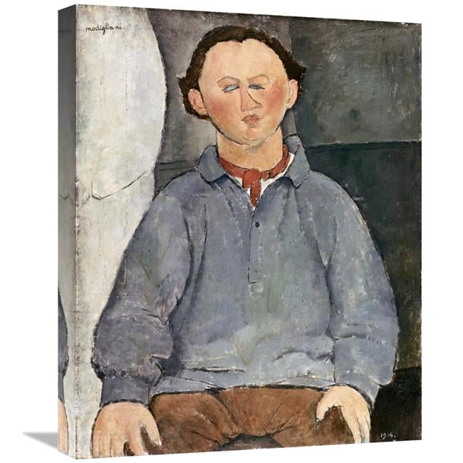 22 in. Portrait of a Man Art Print - Amedeo Modigliani - Walmart.com