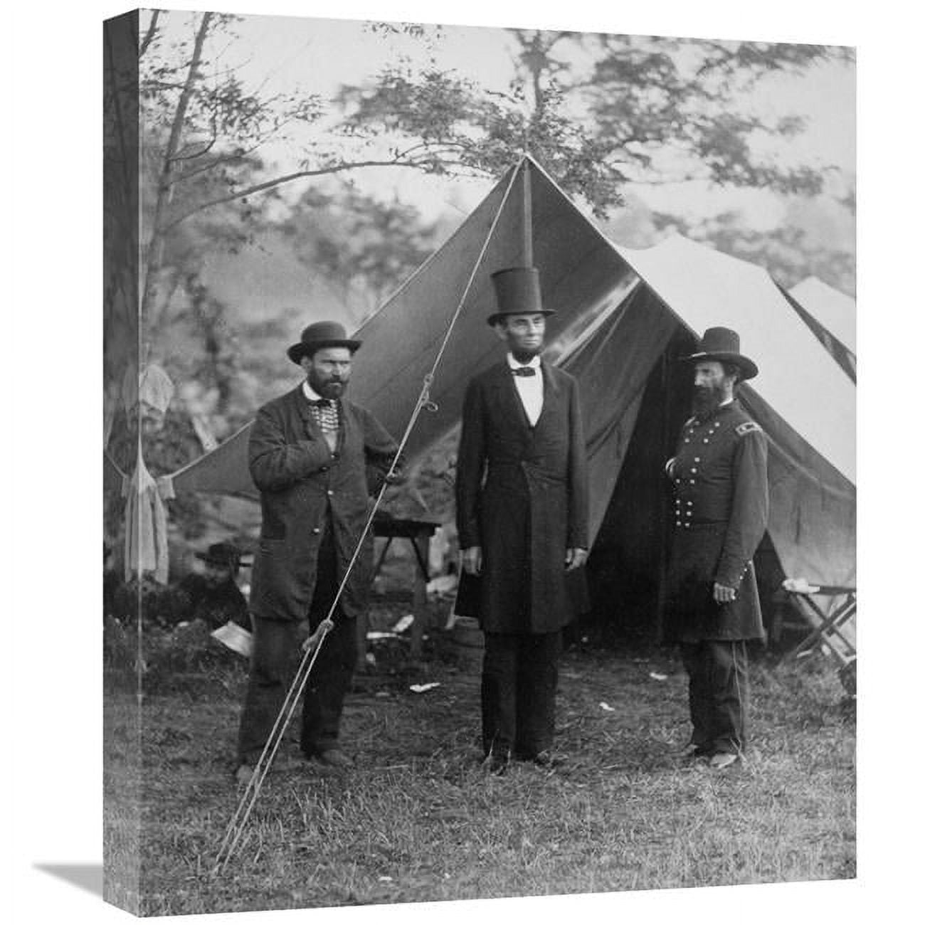 22 in. President Lincoln on the Battlefield of Antietam, Maryland ...