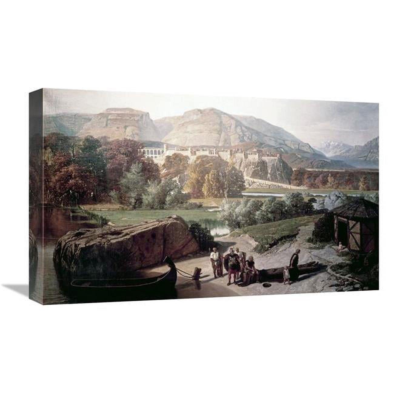22 in. Roman Town at the Foot of the Alps Art Print - Octave Penguilly ...