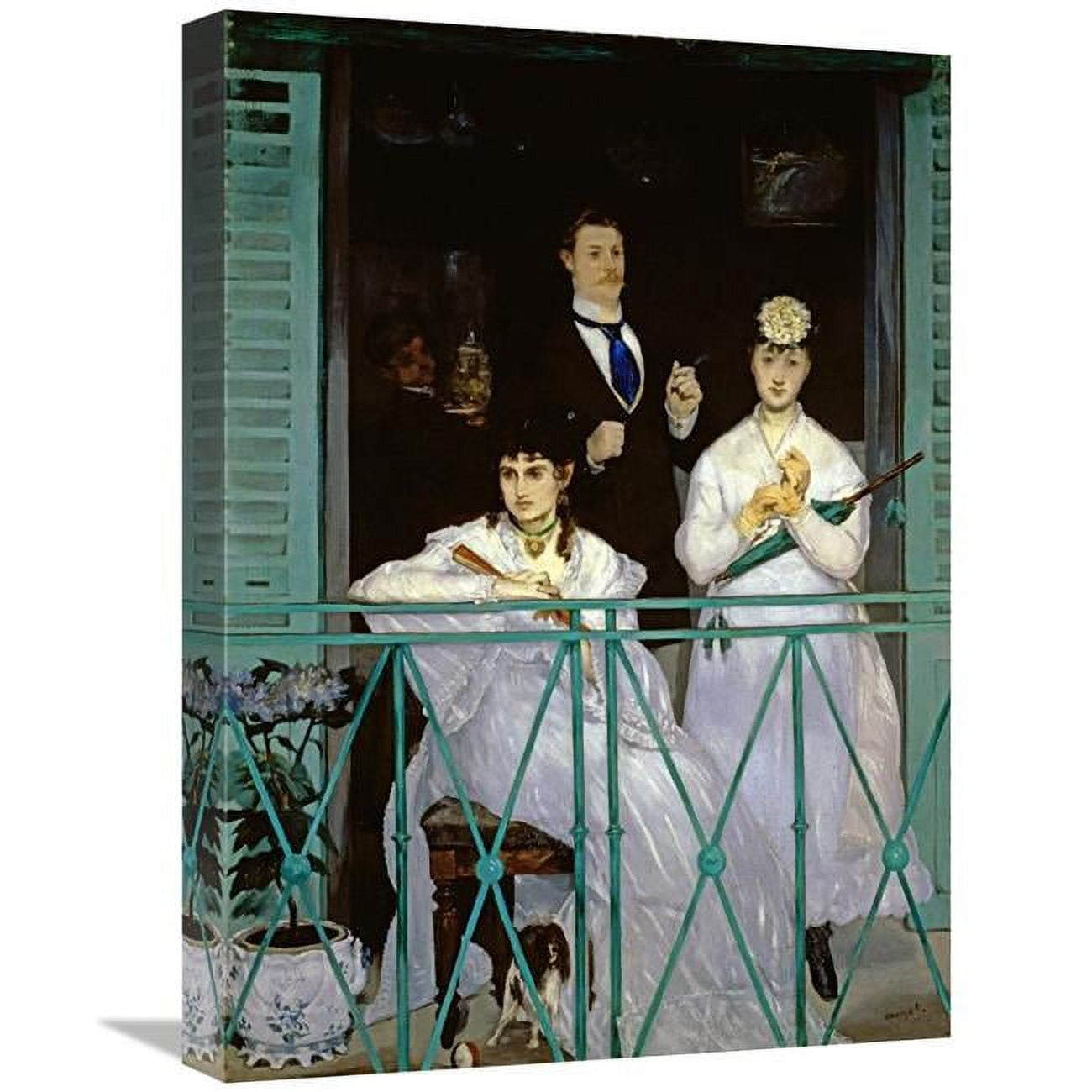 22 in. The Balcony Art Print - Edouard Manet - Walmart.com