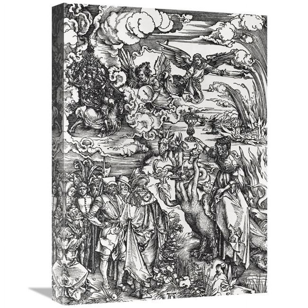 22 in. The Beast with Two Horns Like a Lamb Art Print - Albrecht Durer ...