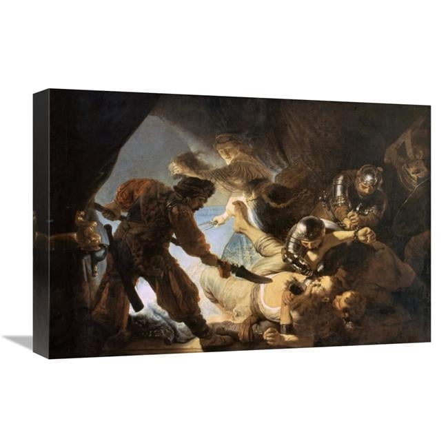 22 in. The Blinding of Samson Art Print - Rembrandt Van Rijn - Walmart.com