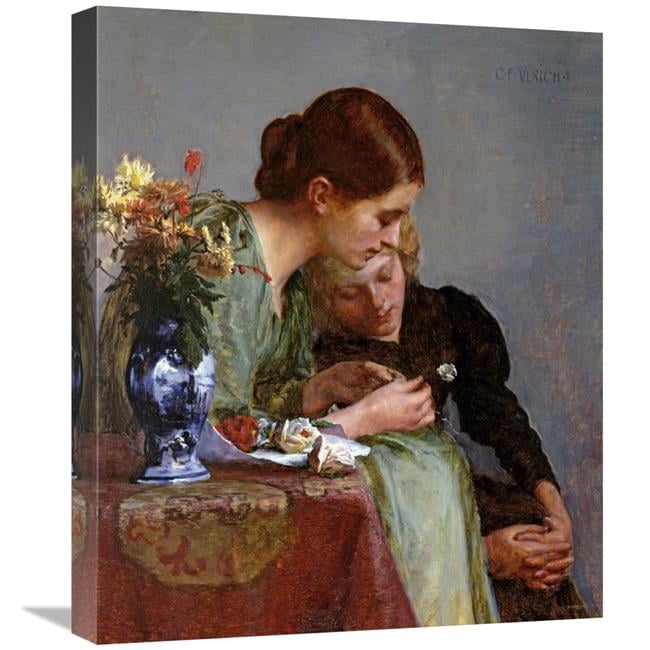 22 in. The Flowers Art Print - Charles Frederick Ulrich - Walmart.com