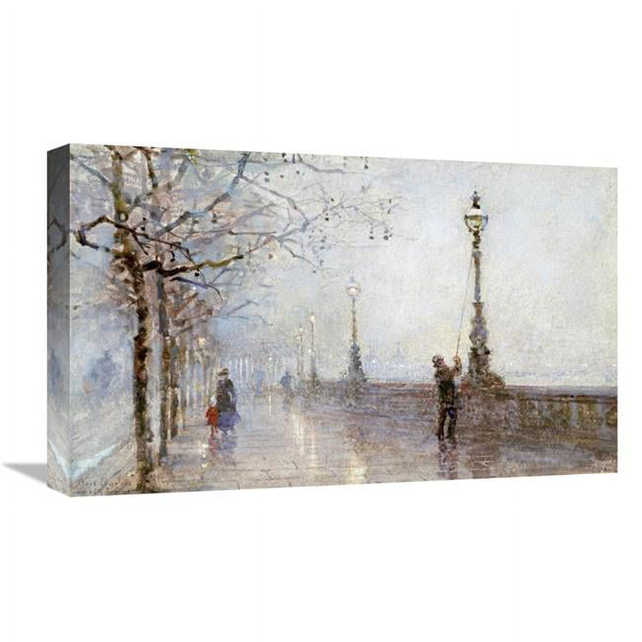 22 in. The Last Lamp, Thames Embankment Art Print - Rose Maynard Bartom ...