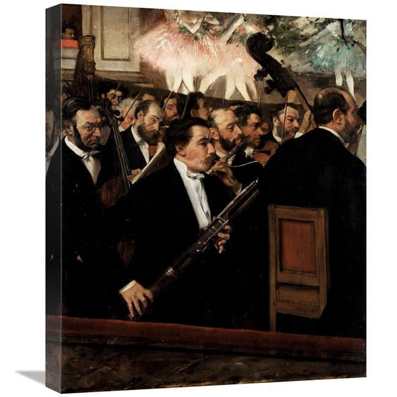 22 in. The Orchestra of the Opera Art Print - Edgar Degas - Walmart.com