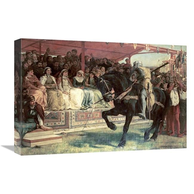 22 in. The Queen of the Tournament Art Print - Frank William Warwick ...