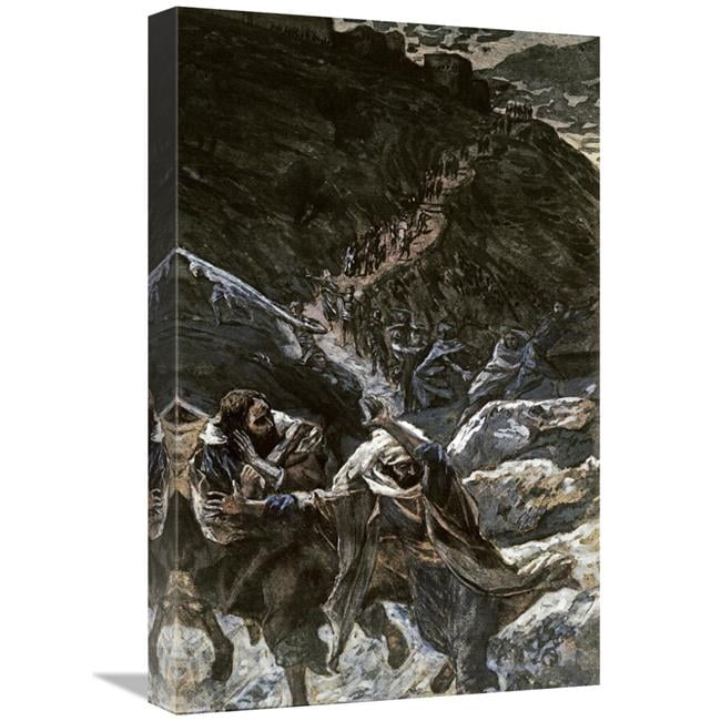 22 in. & They All Forsook Him & Fled Art Print - James Tissot - Walmart.com
