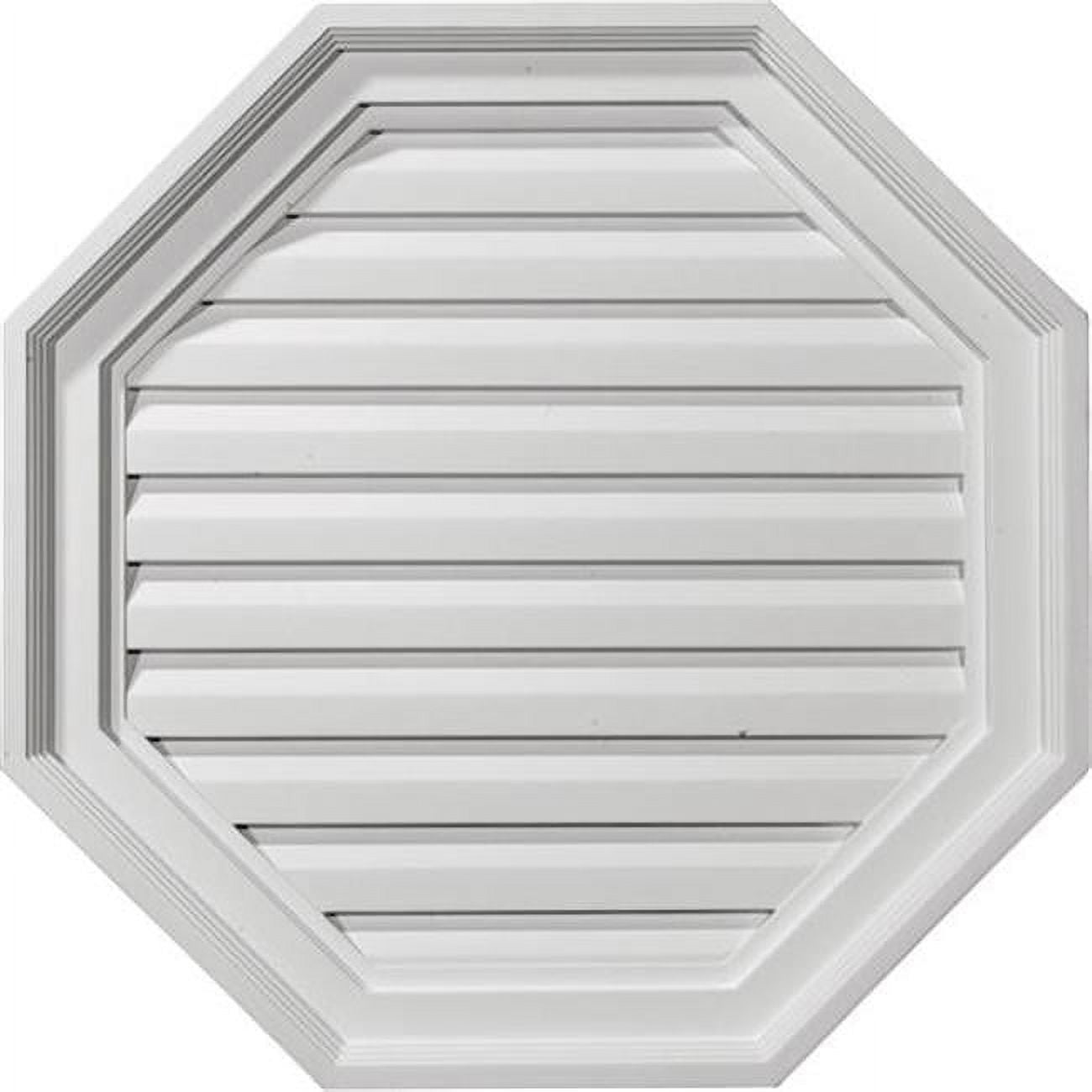 22 in. W x 22 in. H x 2.12 in. P Architectural Accents - Octagon Gable ...