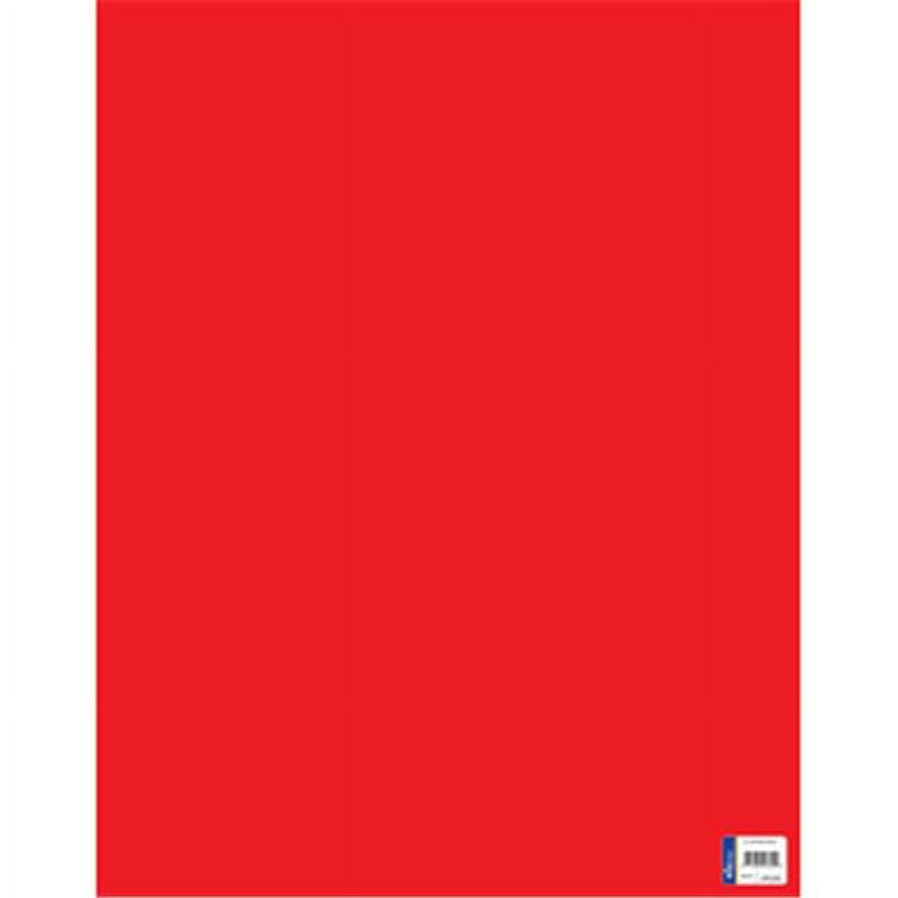 22 in. X 28 in. Red Poster Board 25 Count - Walmart.com