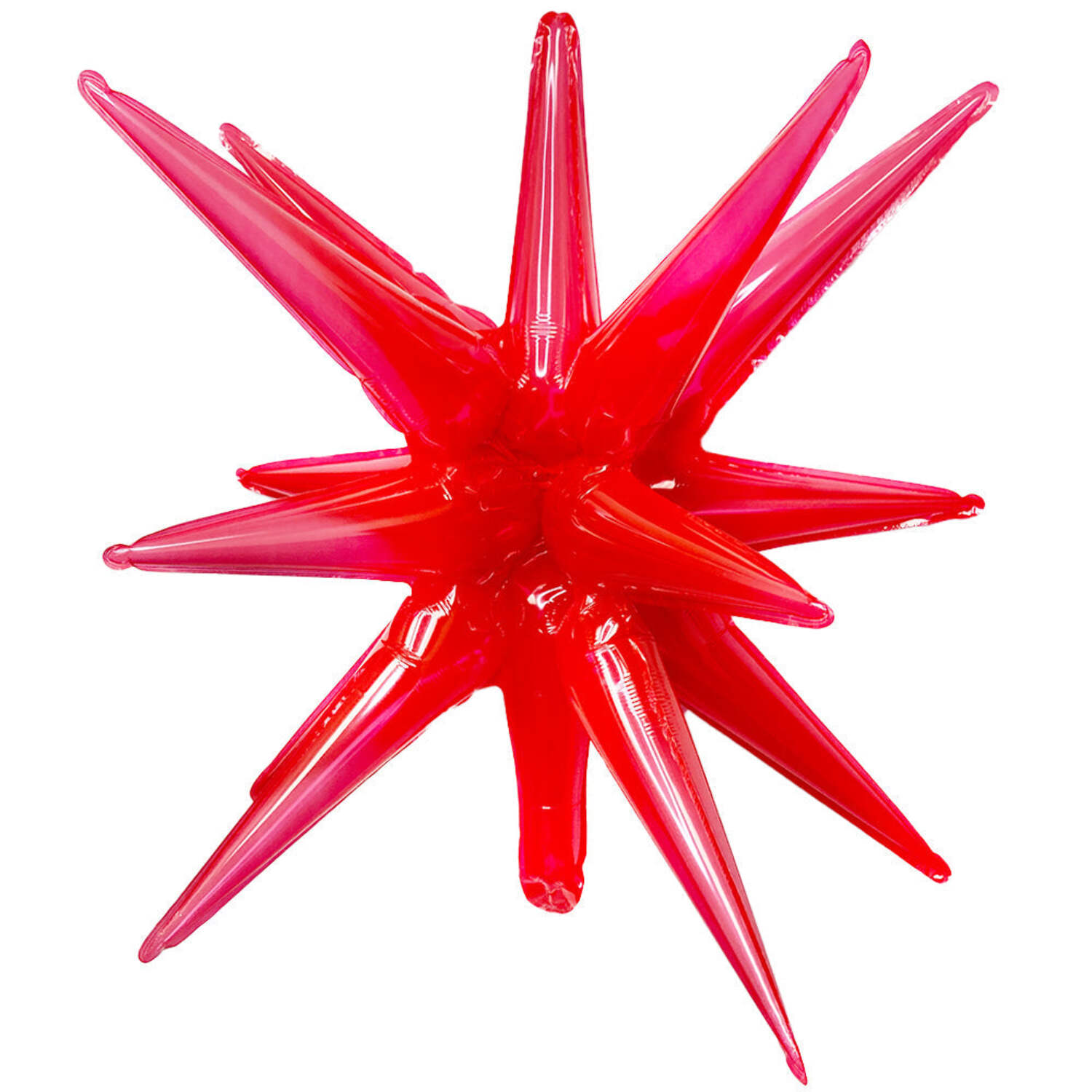 22 inch 3D Star-Burst All-In-One - Transparent Apple Red (Air-Fill Only ...