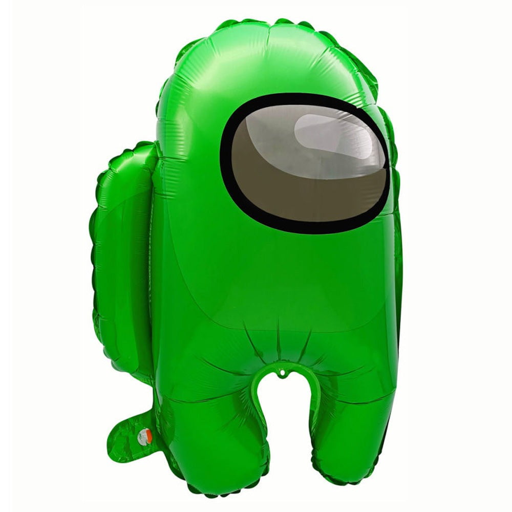 22 inch Among Us Crewmate - Green (Air-Fill Only) Foil Mylar Balloon ...