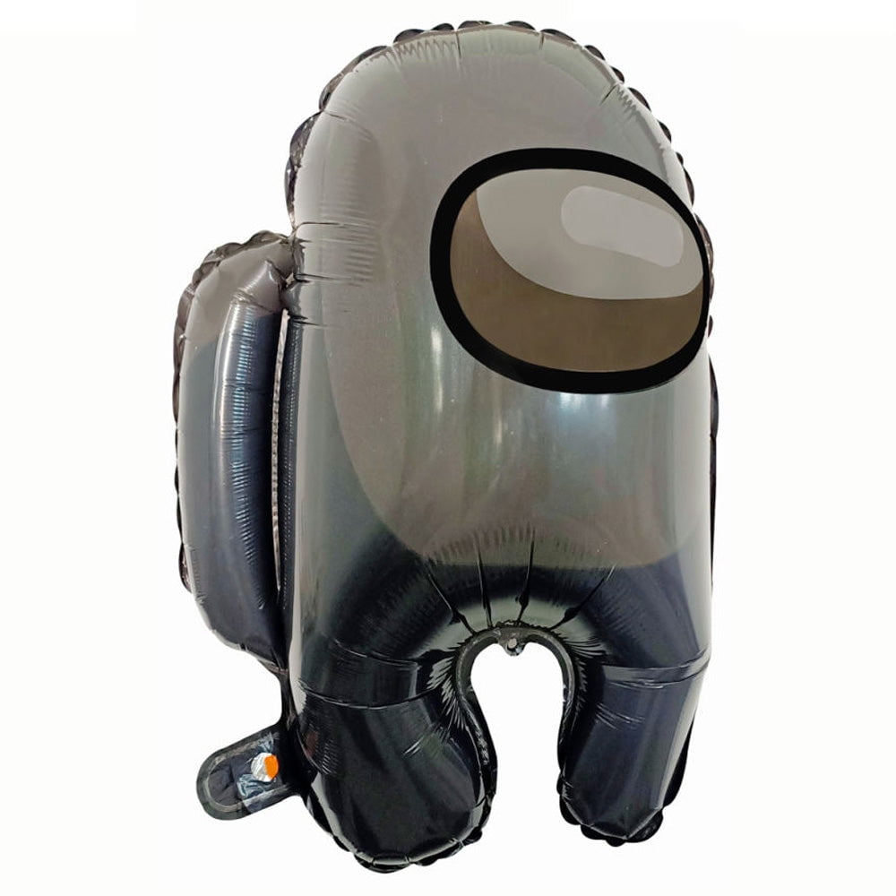 22 inch Among Us Crewmate - Grey (Air-Fill Only) Foil Mylar Balloon ...