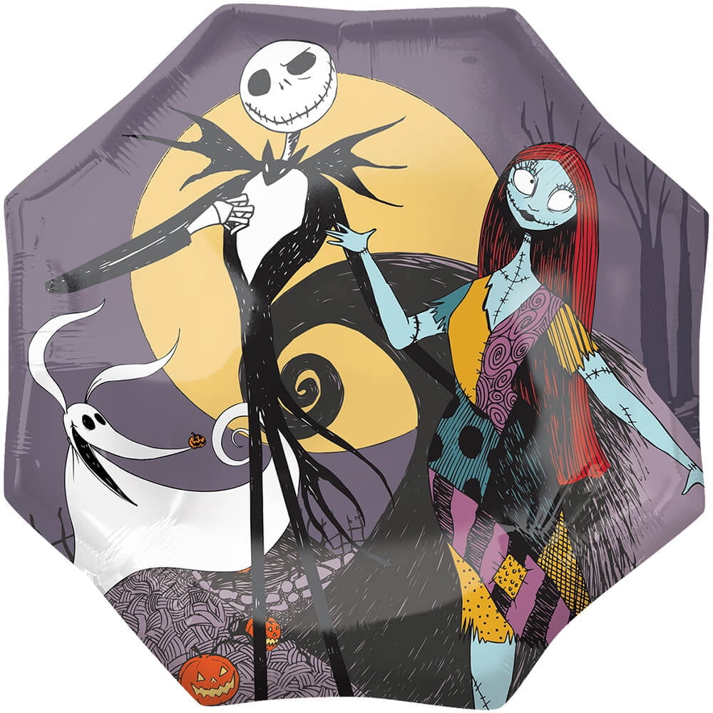22 inch Anagram Nightmare Before Christmas Foil Mylar Balloon - Party ...