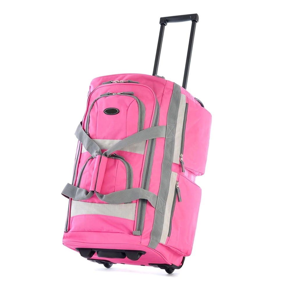 22 inch Jumbo size 8 Pocket U shaped Lightweight Water Rolling Duffel ...