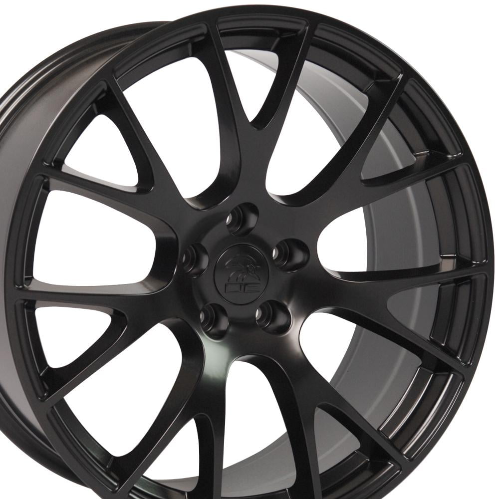 OE Wheels DG69 22 Inch Rims Fit Ram Hellcat Style 5x139.7 22x10 Satin ...