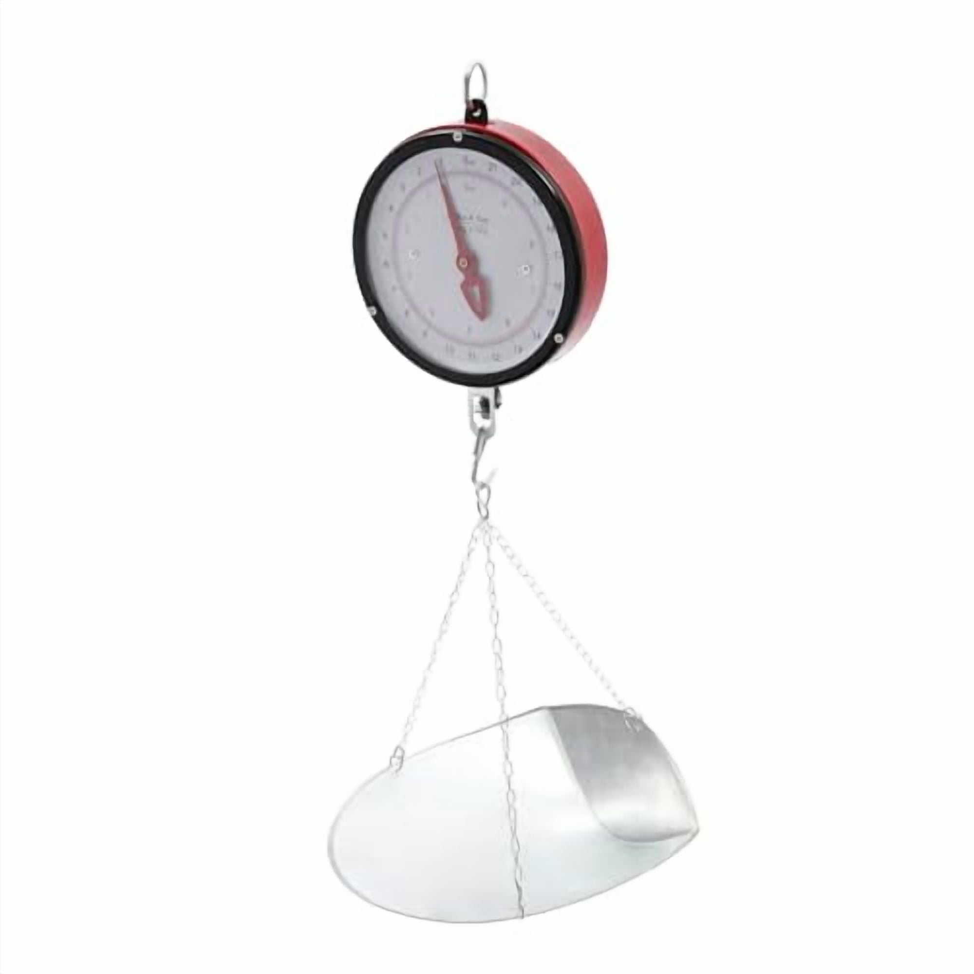 22 lbs Hanging Scale with Large Dual-Sided Dial, Portable Handheld ...