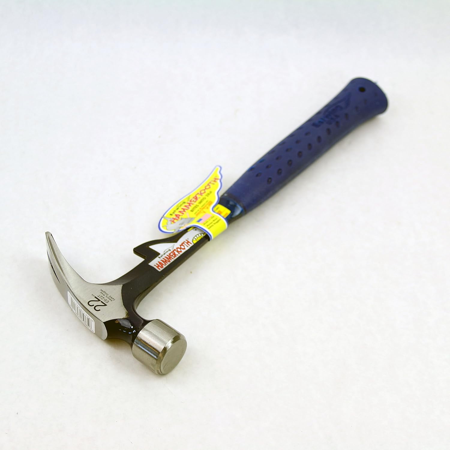 22 oz Hammertooth Framing Hammer with Smooth Face & Shock Reduction ...