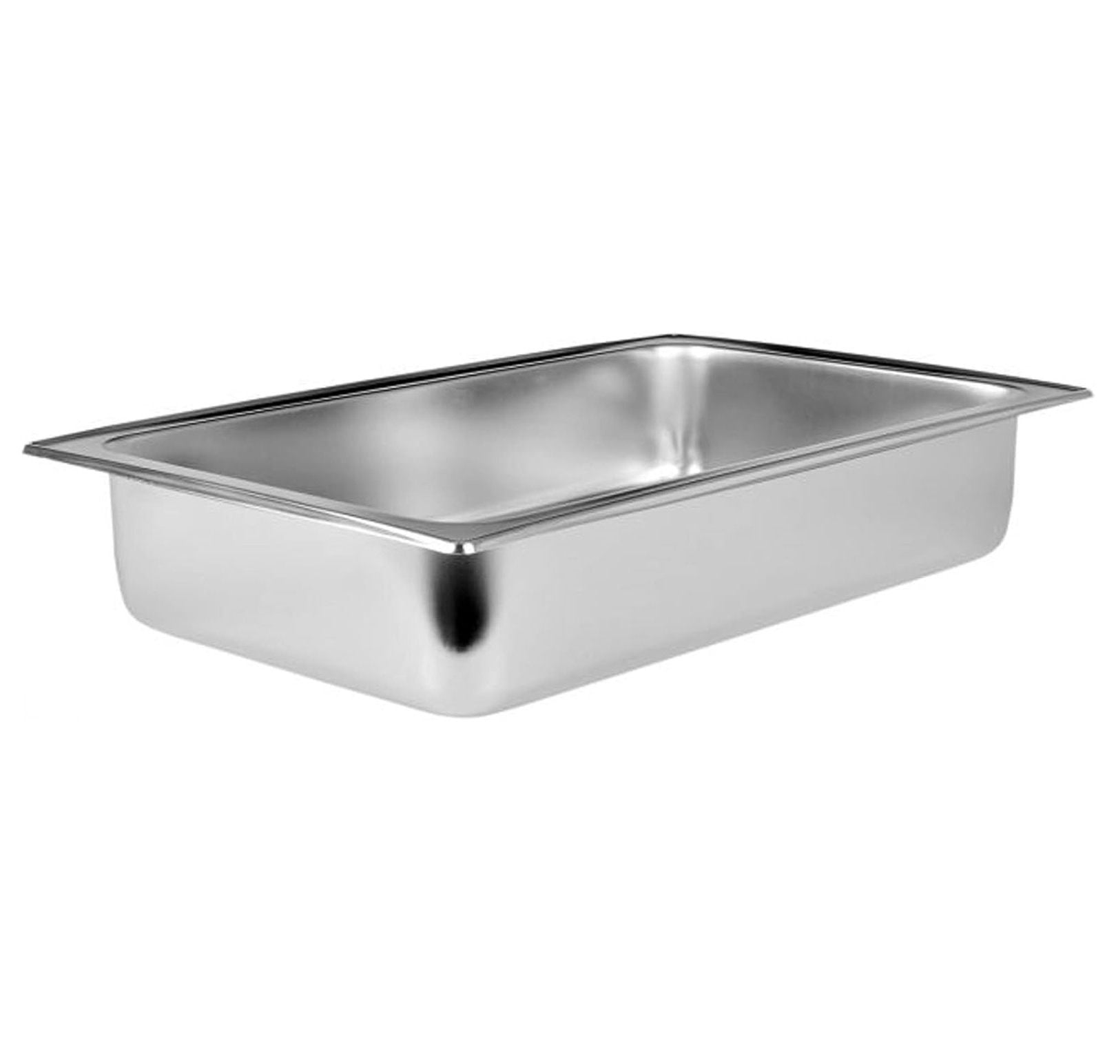 - 22" x 14" x 4-1/2" Full Size Dripless Water Pan Stainless Steel ...