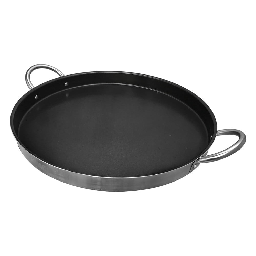 22" x 2'' Depth Alumium Comal Griddle Pan Grill Cook Non-Stick Coating ...