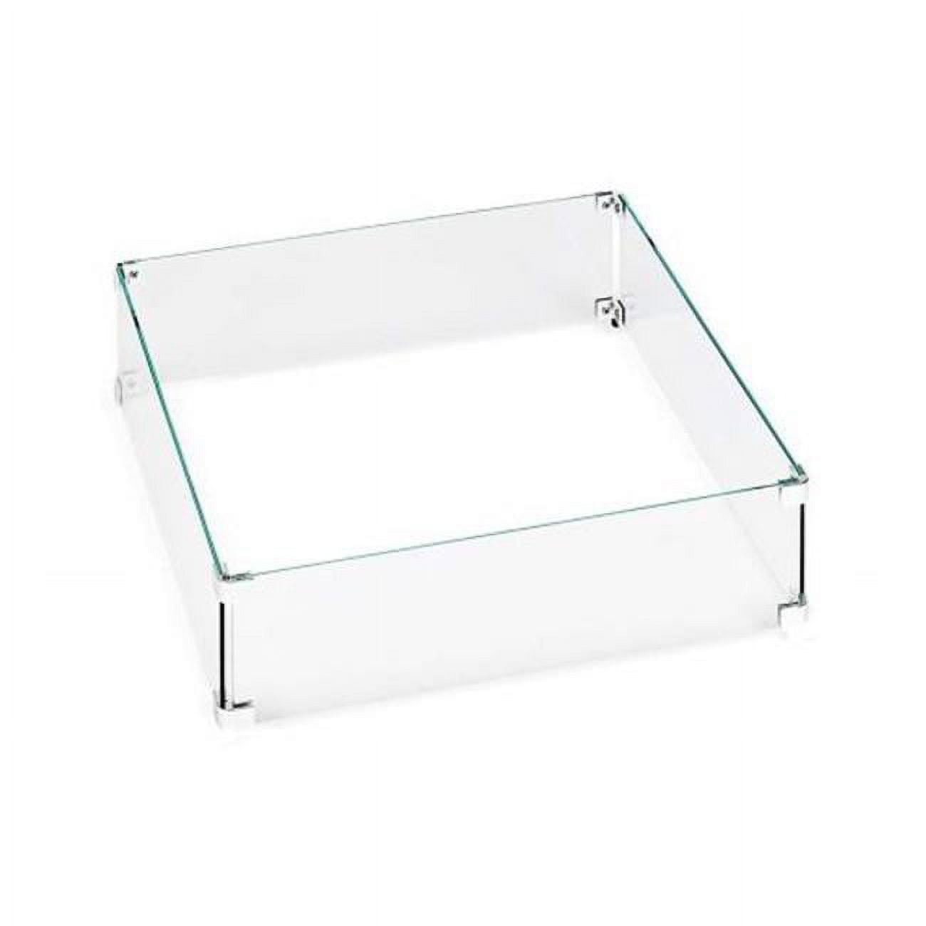 22 x 22 in. Square Glass Wind Screen, Clear - Walmart.com