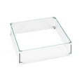 22 x 22 in. Square Glass Wind Screen, Clear - Walmart.com
